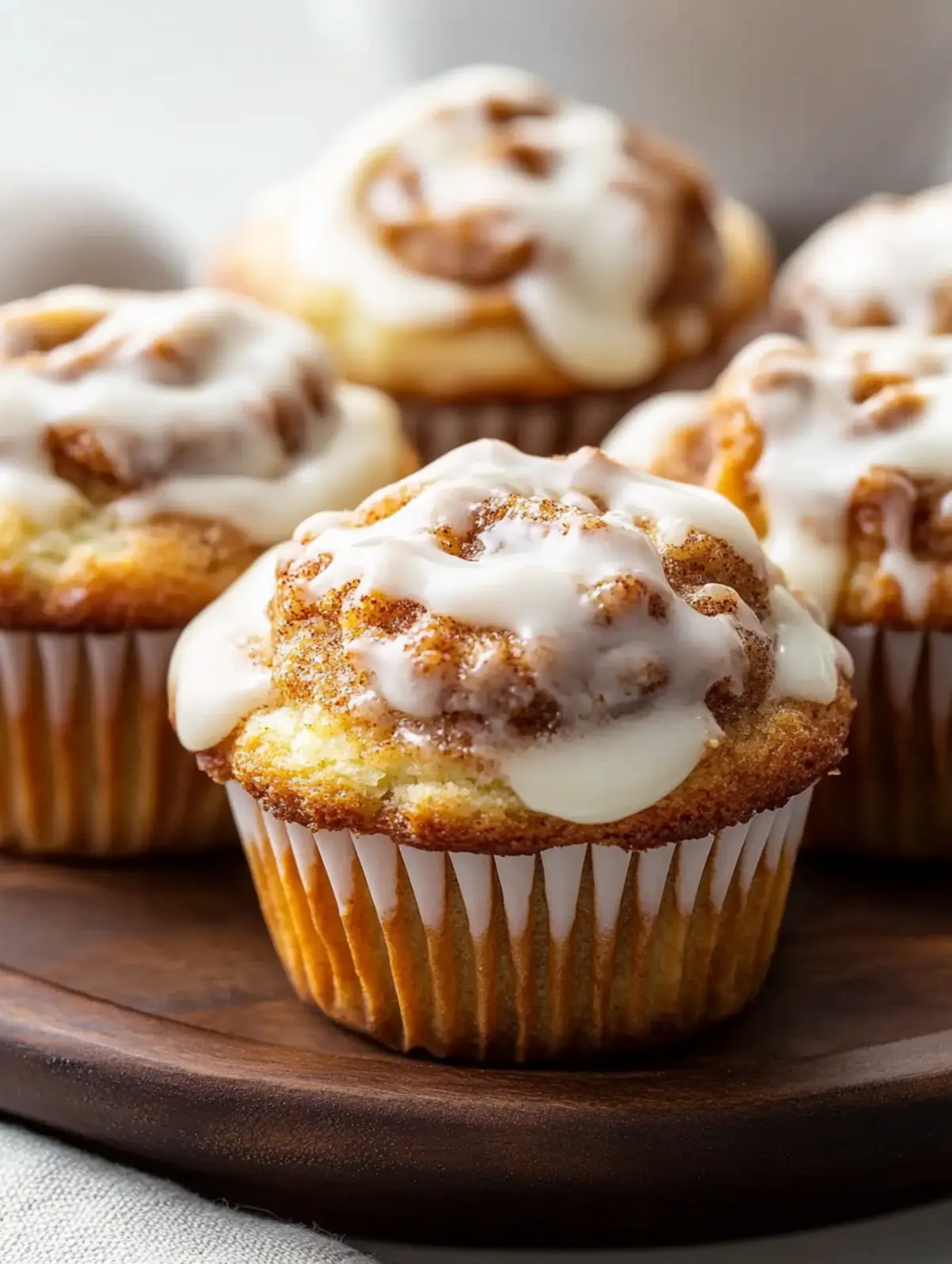 Cinnamon Roll Muffins - Midnight Oven